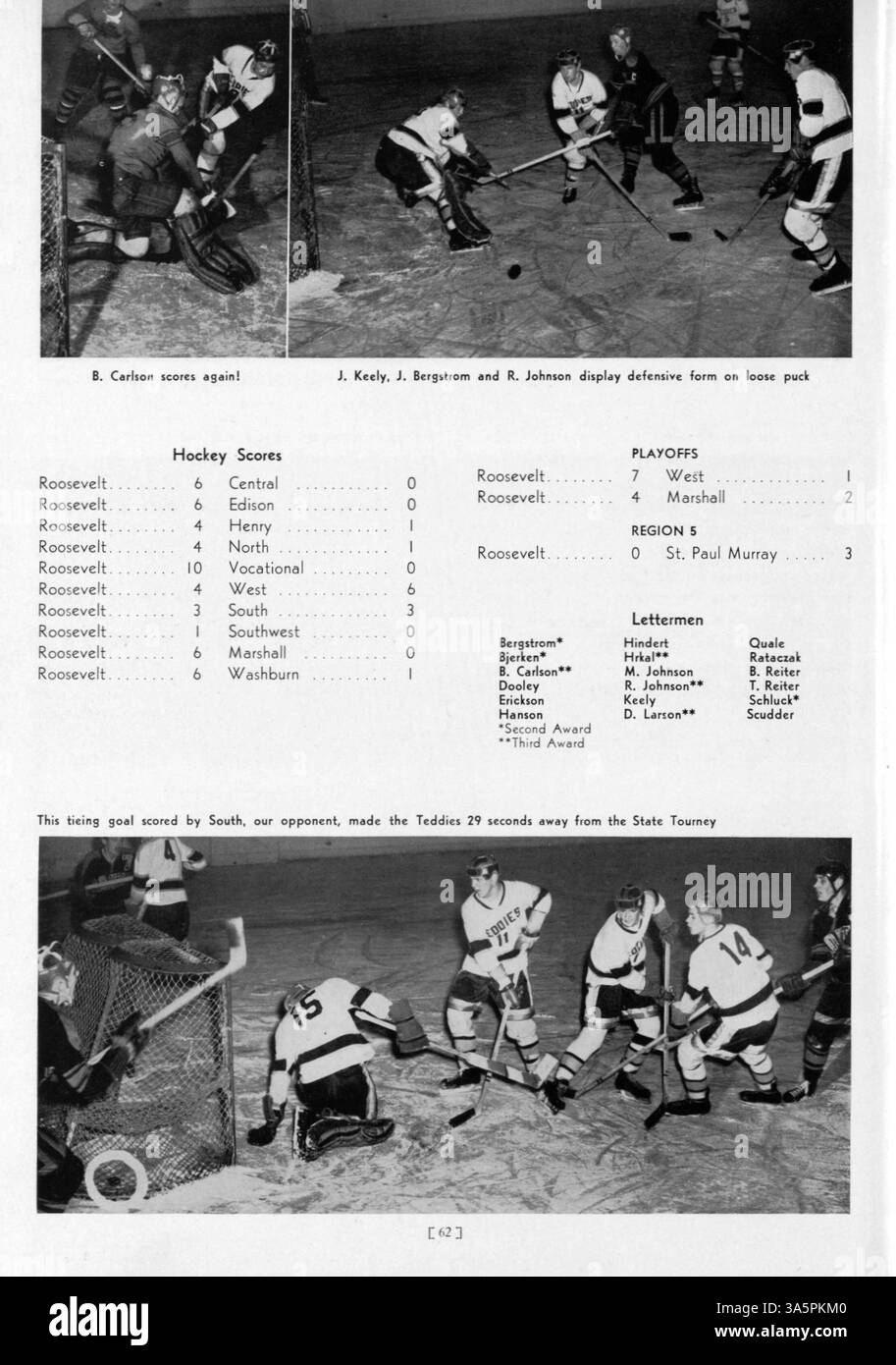 Sagamore 1957 from Roosevelt High School features portraits of students ...