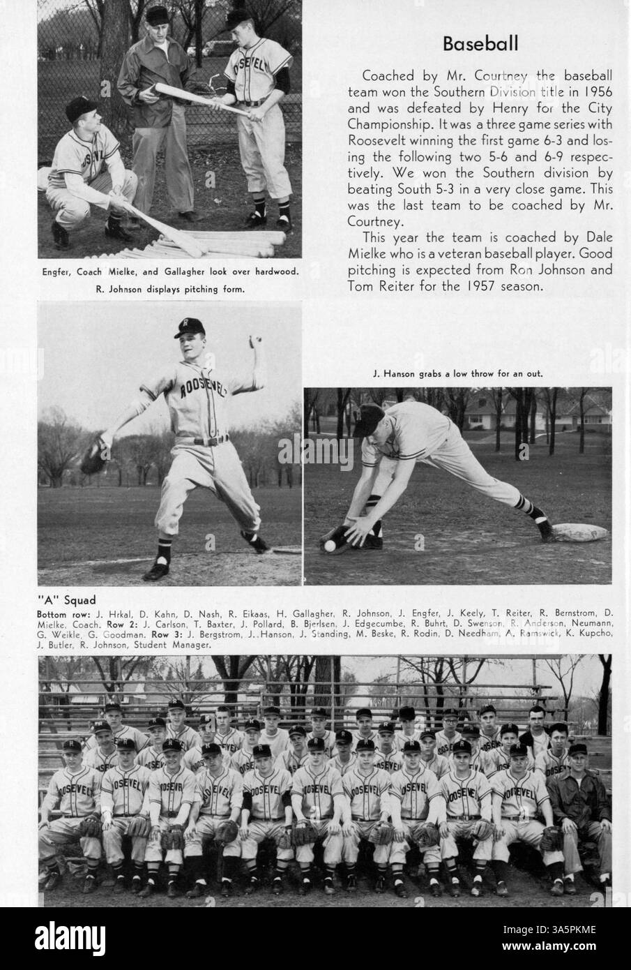 This 1957 edition of Sagamore yearbook showcases students, faculty ...