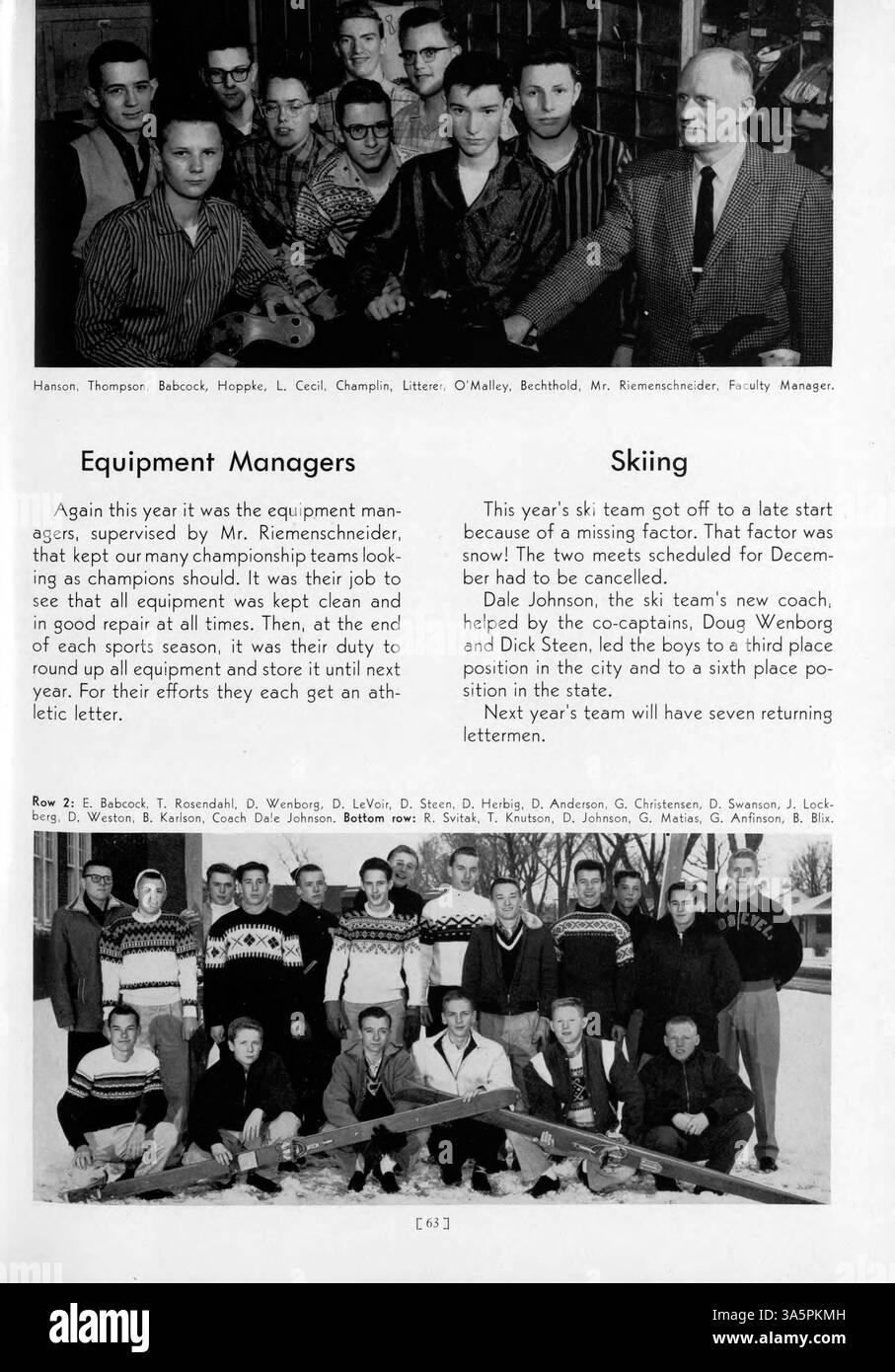 Sagamore 1957 from Roosevelt High School captures student life ...