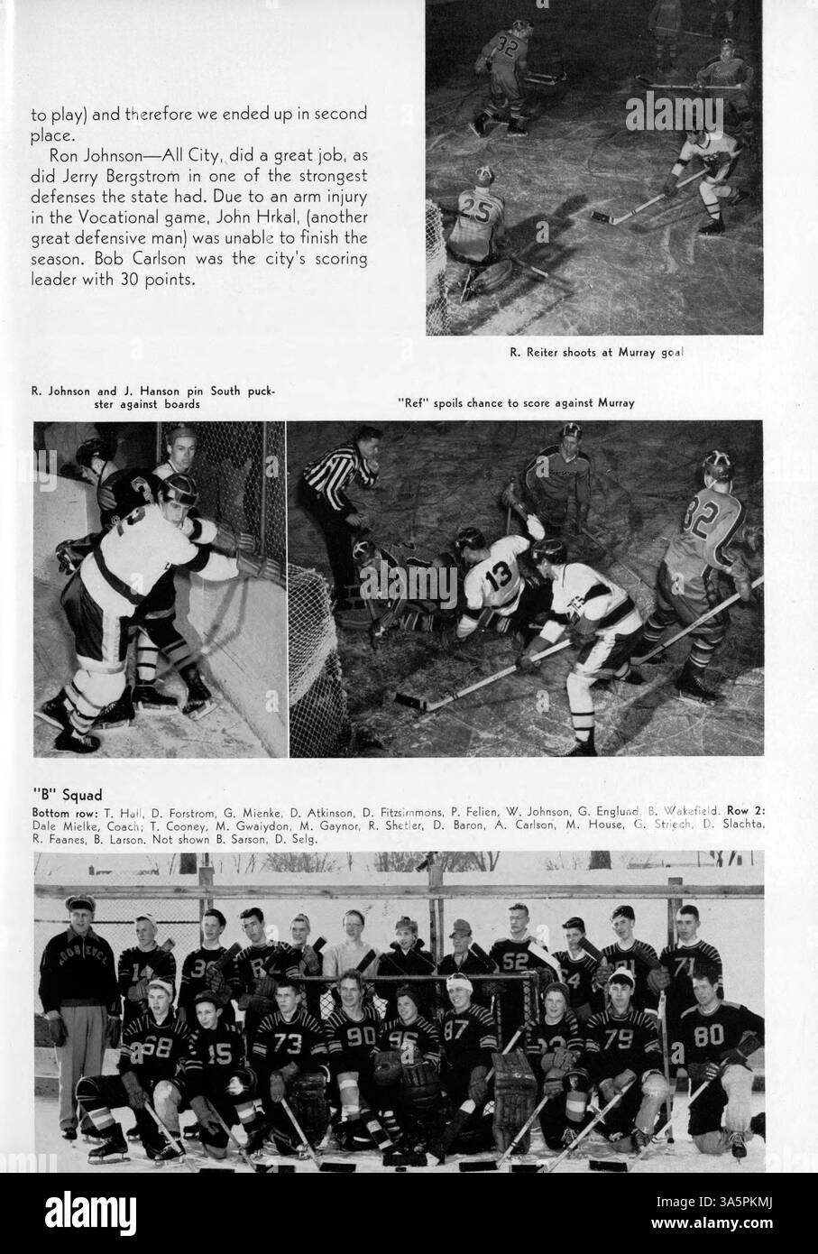 The 1957 Sagamore yearbook from Roosevelt High School highlights the ...