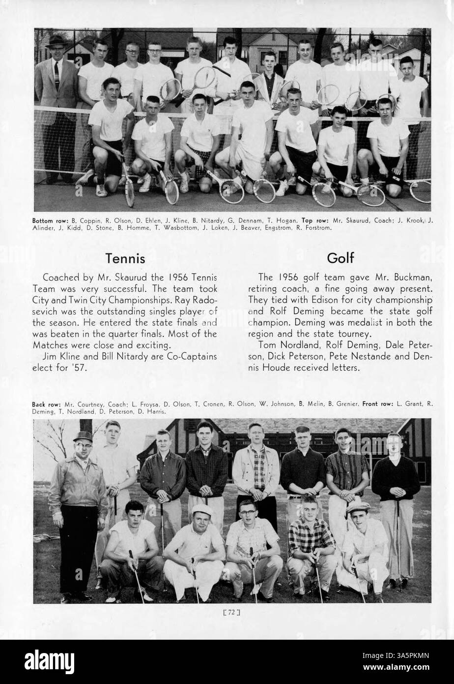 This 1957 Sagamore yearbook documents the students, faculty, sports ...