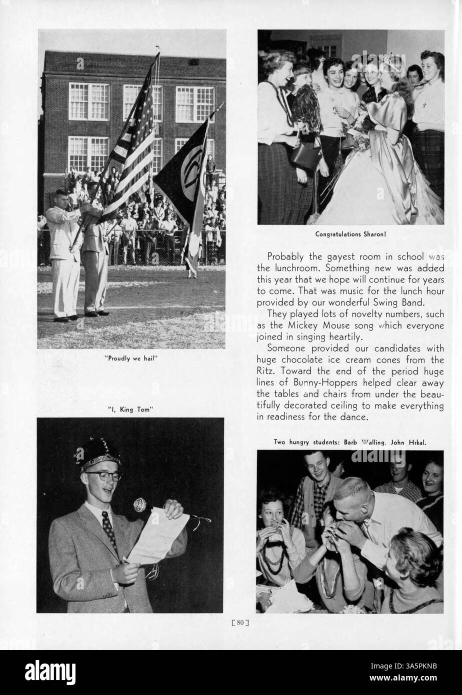 This edition of the 1957 Sagamore yearbook from Roosevelt High School ...