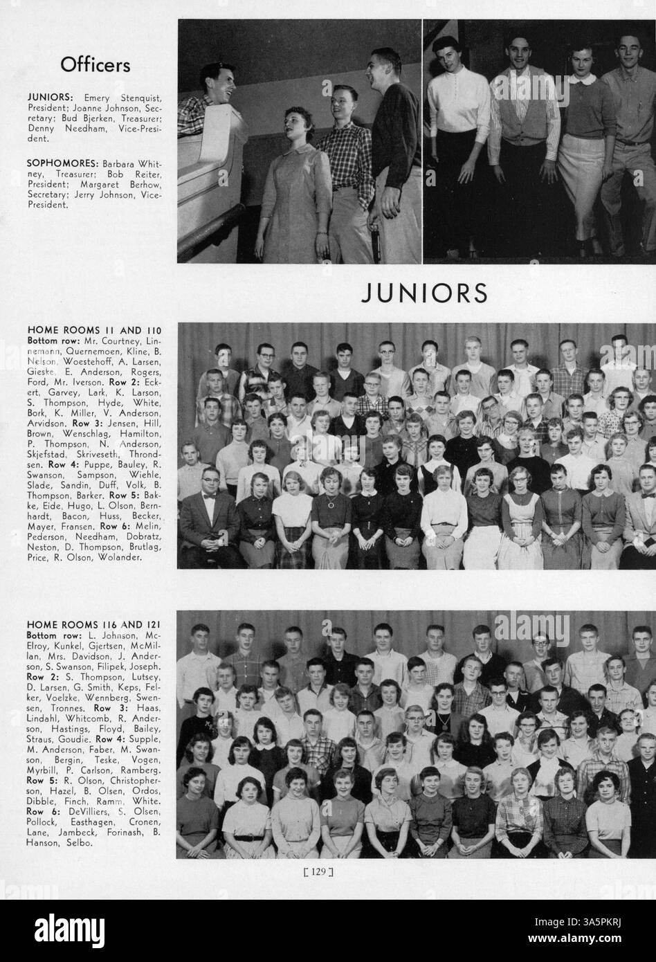 The 1957 Sagamore yearbook offers a look into Roosevelt High School's ...