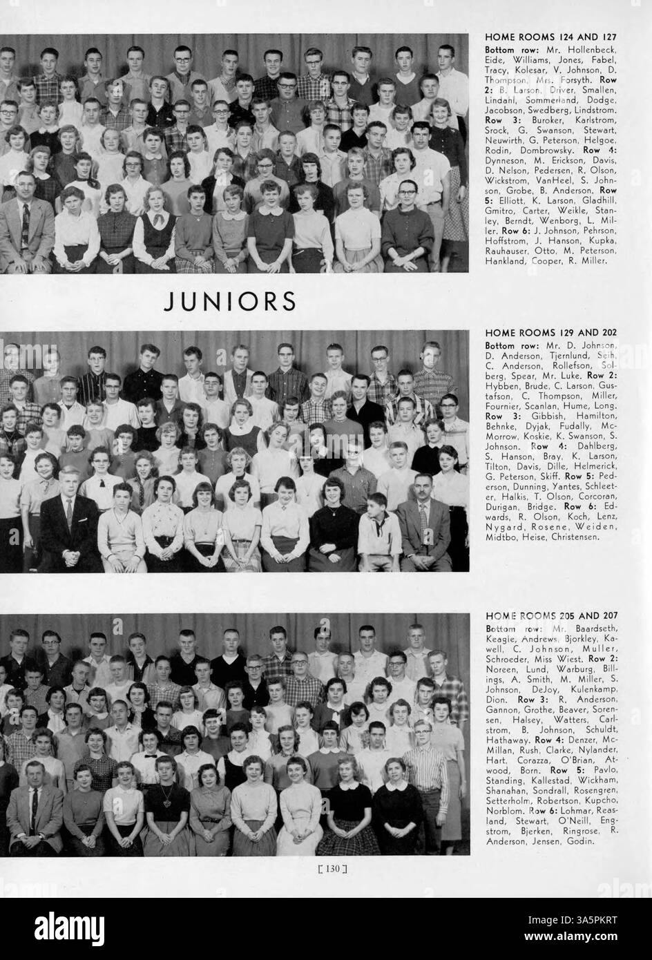 This high school yearbook captures Roosevelt High's 1956-1957 school ...