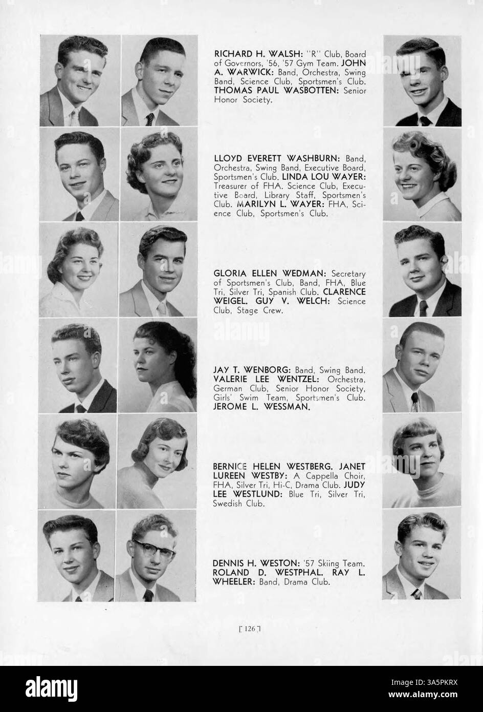 Sagamore 1957 provides a snapshot of Roosevelt High School's 1956-1957 ...