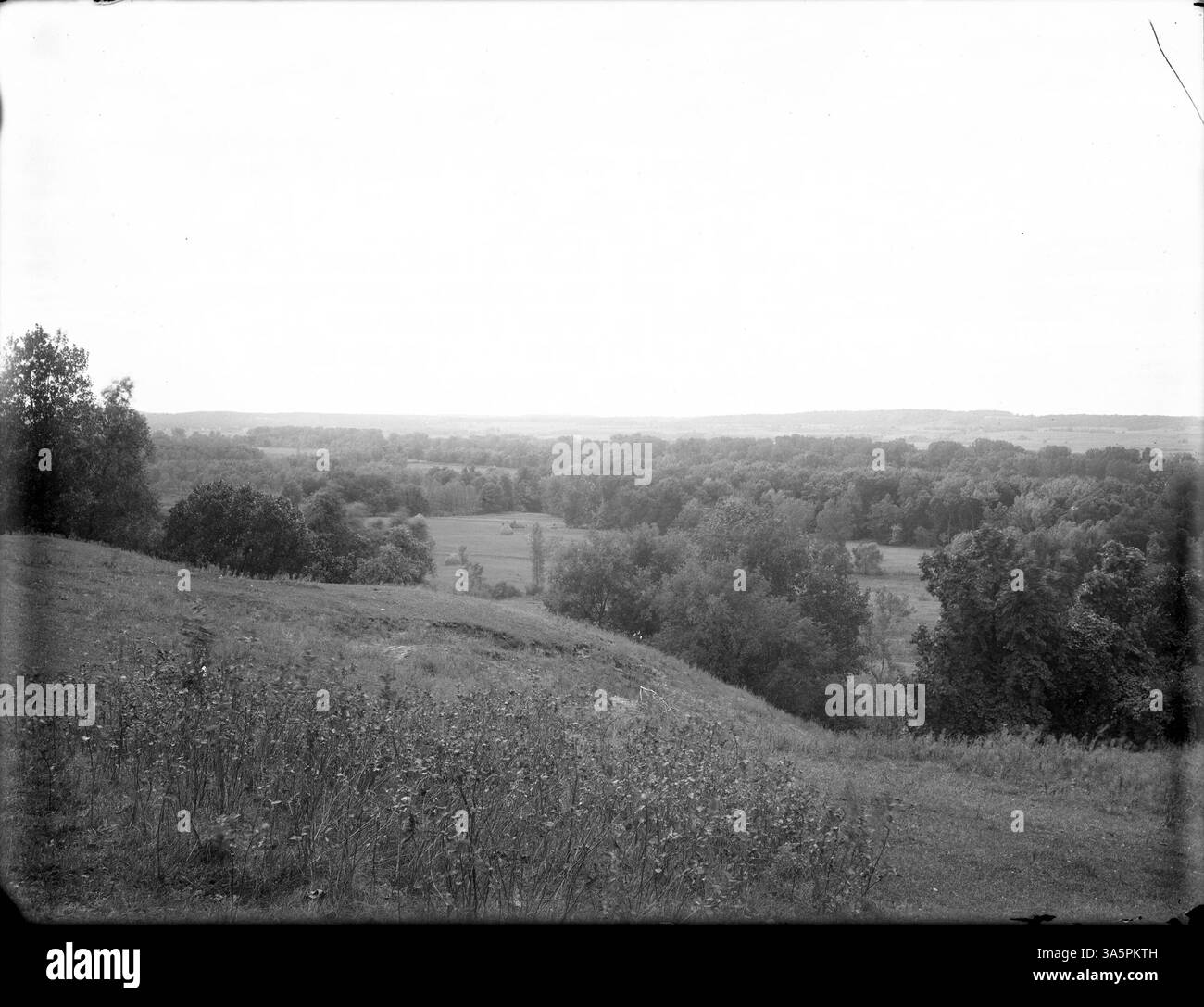 This image of the Minnesota River Valley in Bloomington Township shows ...