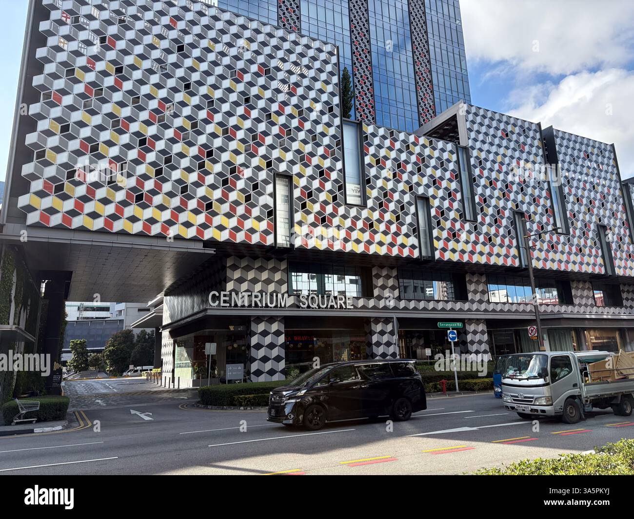 Centrium Square is a commercial complex in Singapore with eye-catching ...