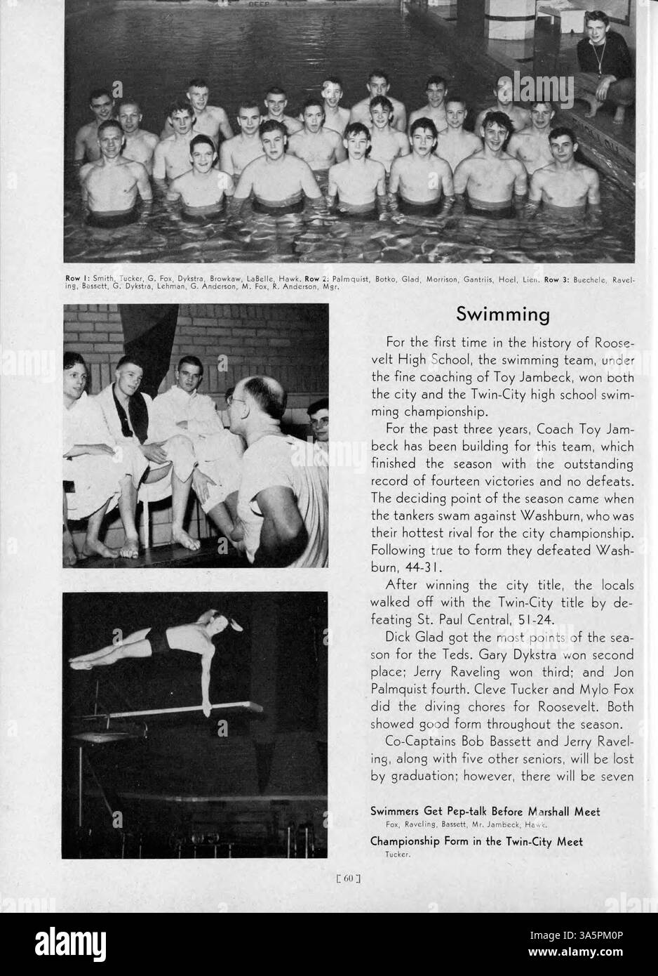 The 1950 Sagamore yearbook captures key moments from Roosevelt High ...