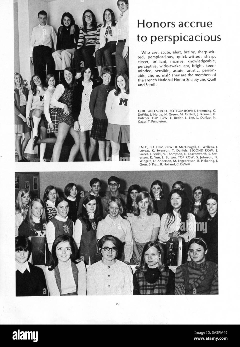 The 1970 Voyageur yearbook at Minnetonka High School showcases school ...