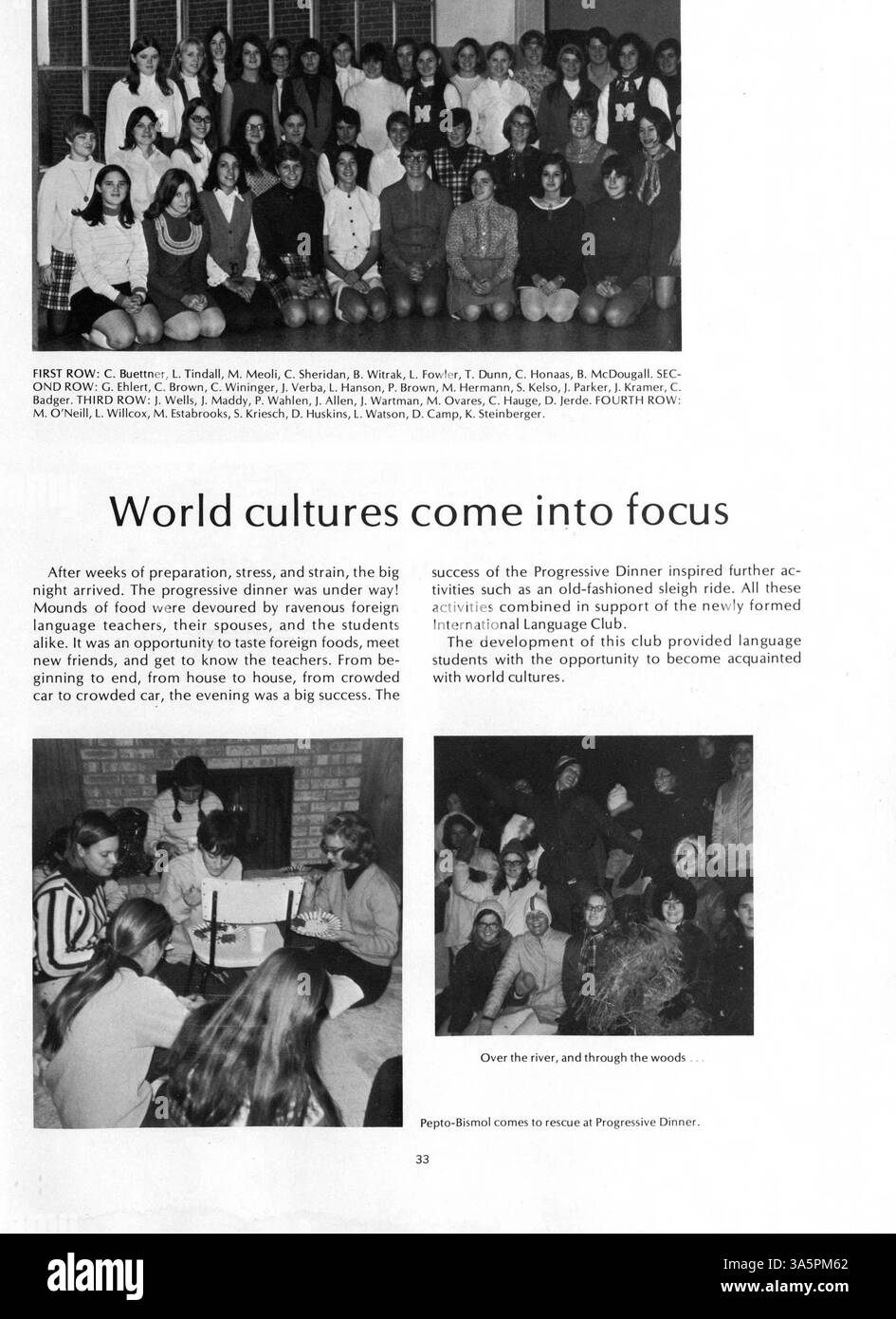 Including coverage of student clubs hi-res stock photography and images ...