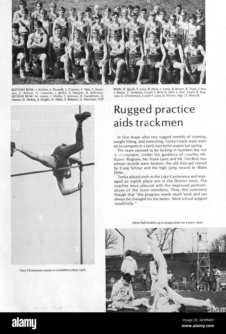The 1970 Minnetonka High Yearbook 'Voyageur' features highlights of the ...