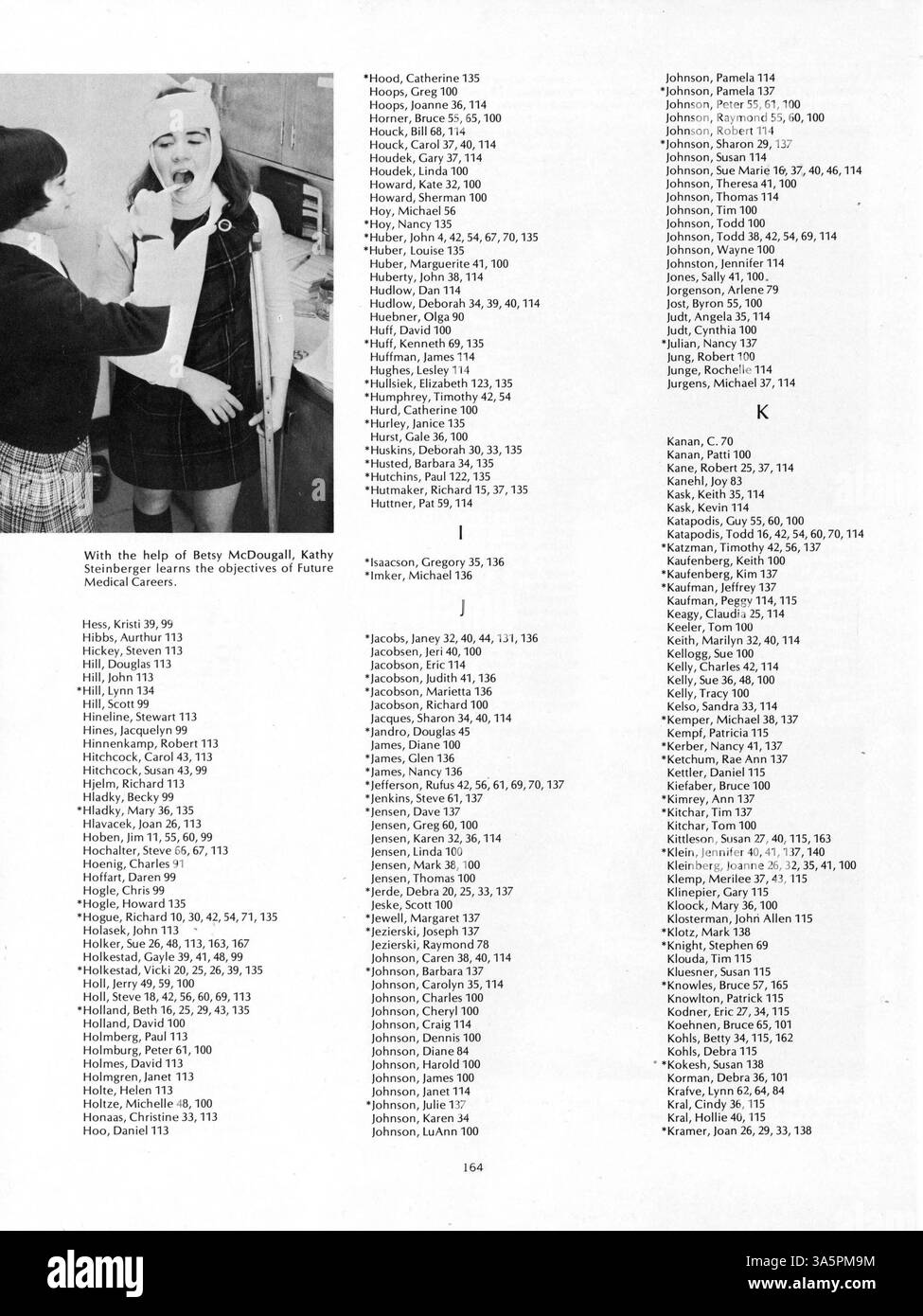 Student achievements from the 1969 1970 year Black and White Stock ...