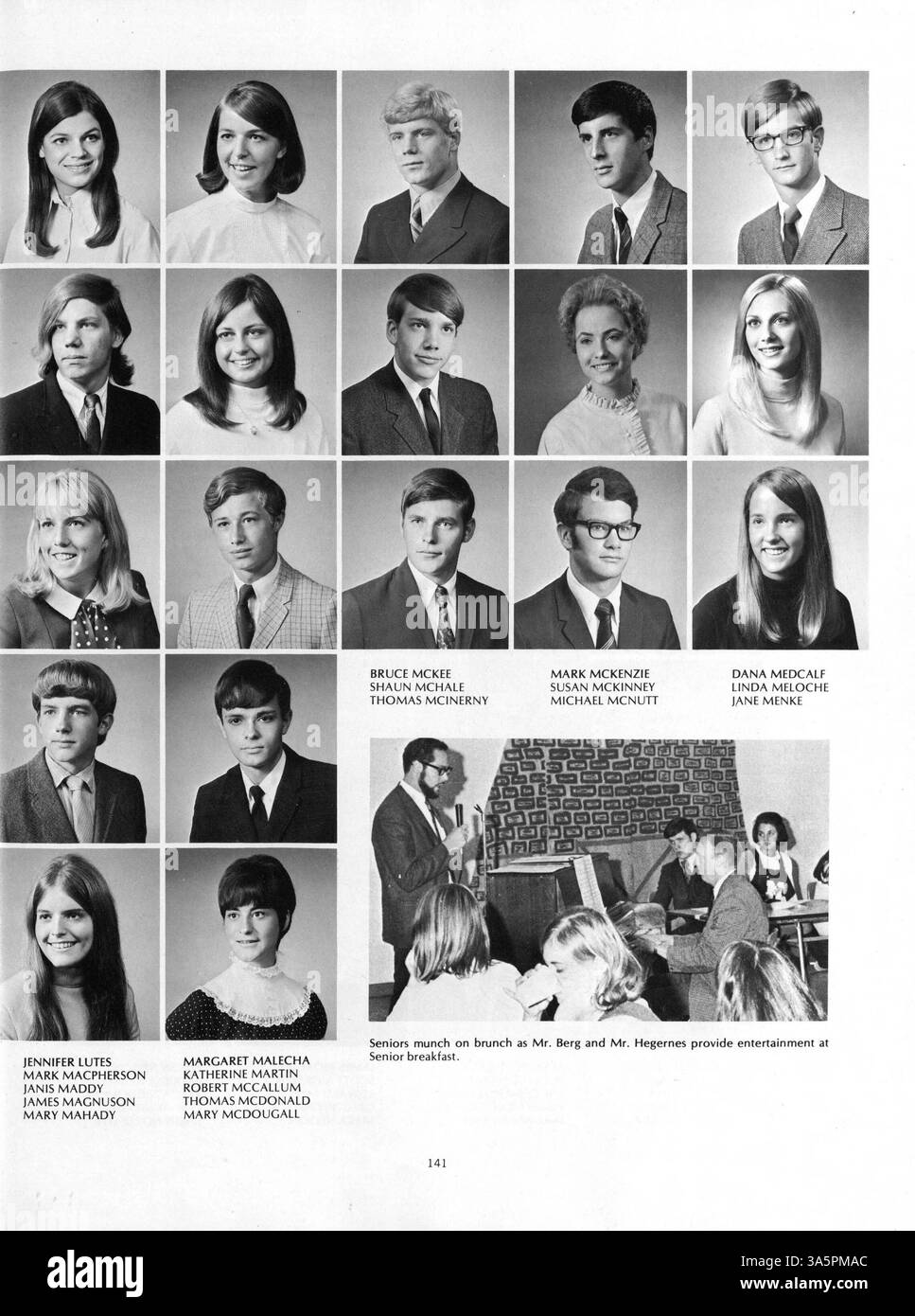 The 1970 'Voyageur' yearbook from Minnetonka High School documents the ...
