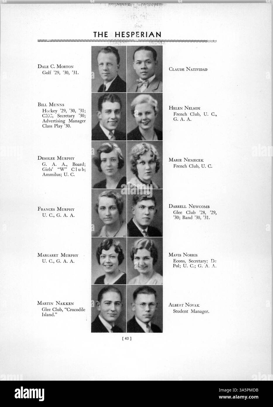 The 1931 'Hesperian' yearbook from West High School captures important ...