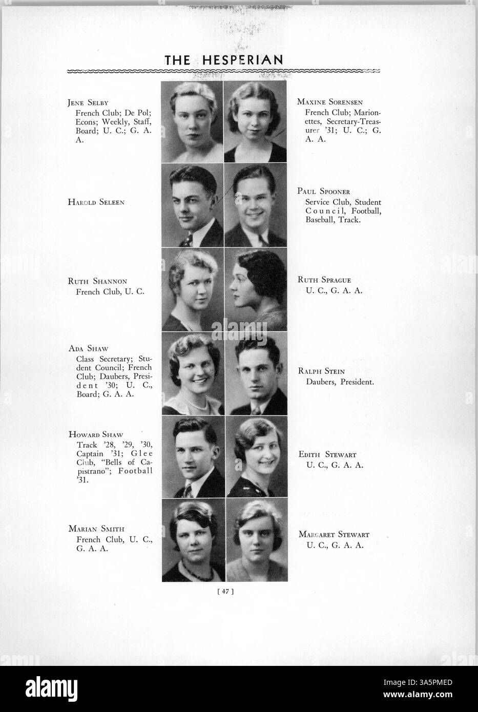 The 1931 'Hesperian' yearbook from West High School showcases the ...