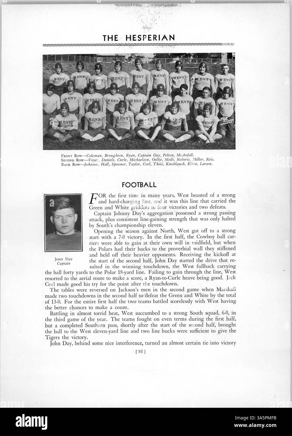 The 1931 'Hesperian' yearbook from West High School highlights student ...