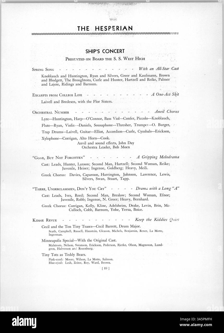 The 1931 'Hesperian' yearbook from West High School captures the key ...