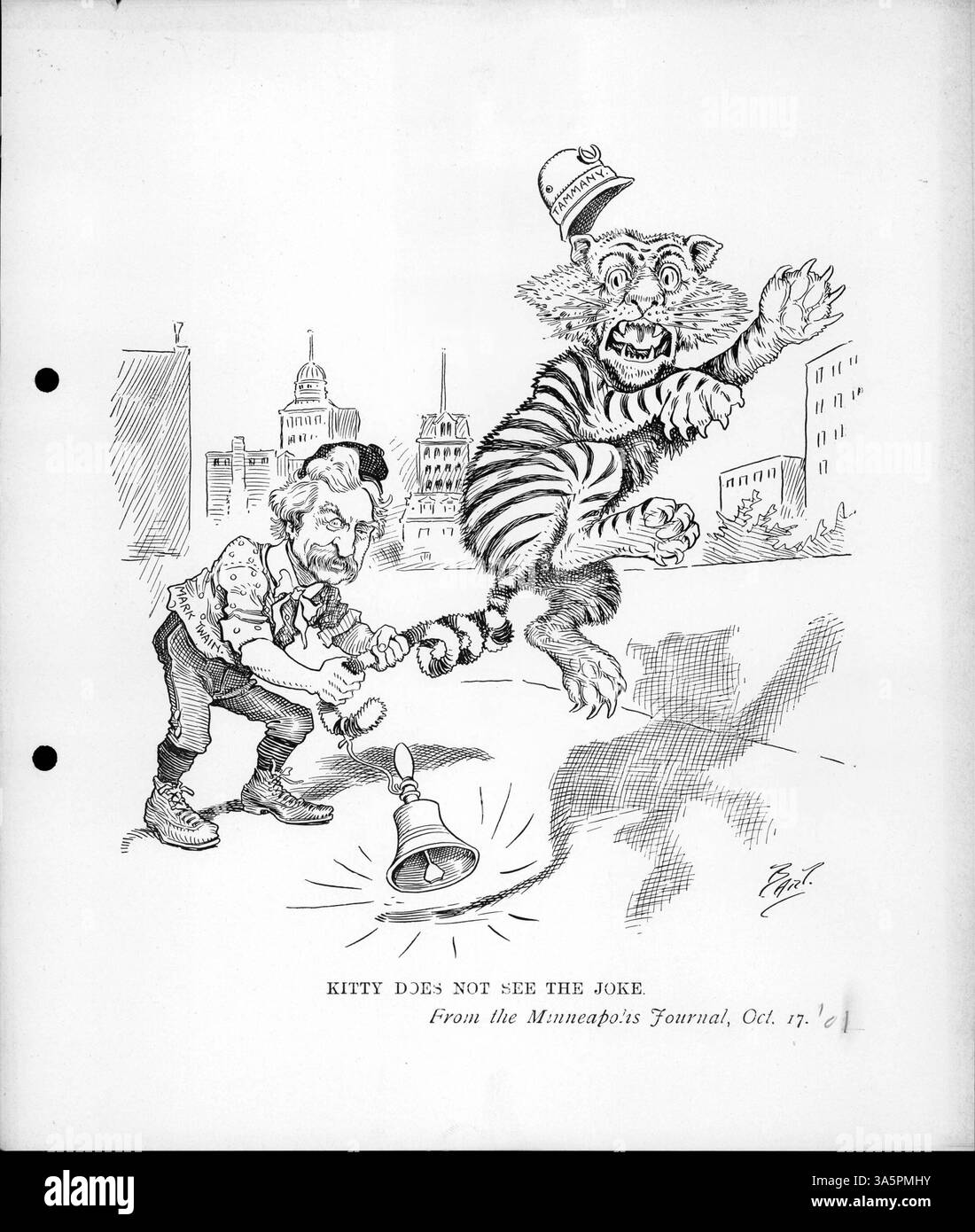 Tammany tiger hi-res stock photography and images - Alamy