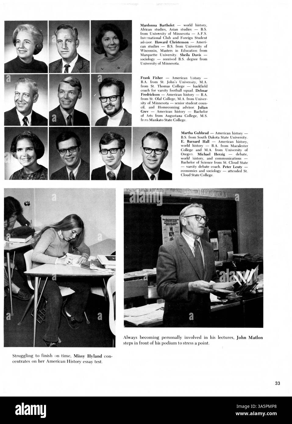 This 1972 edition of the Whigrean 72 yearbook documents the academic ...