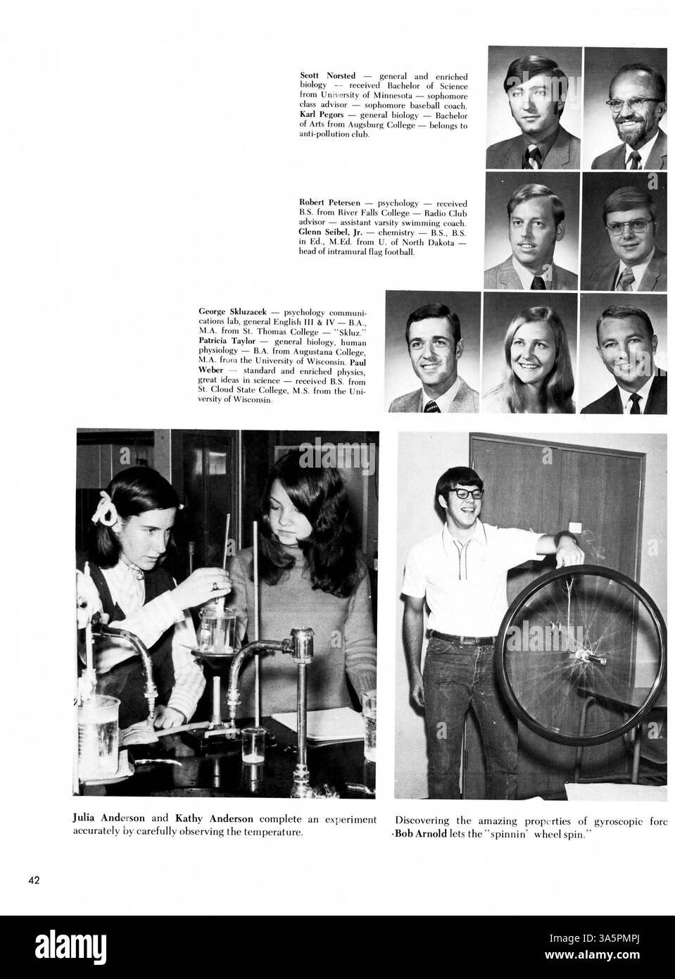 Yearbook from edina high school captures the 1971 1972 school year hi ...