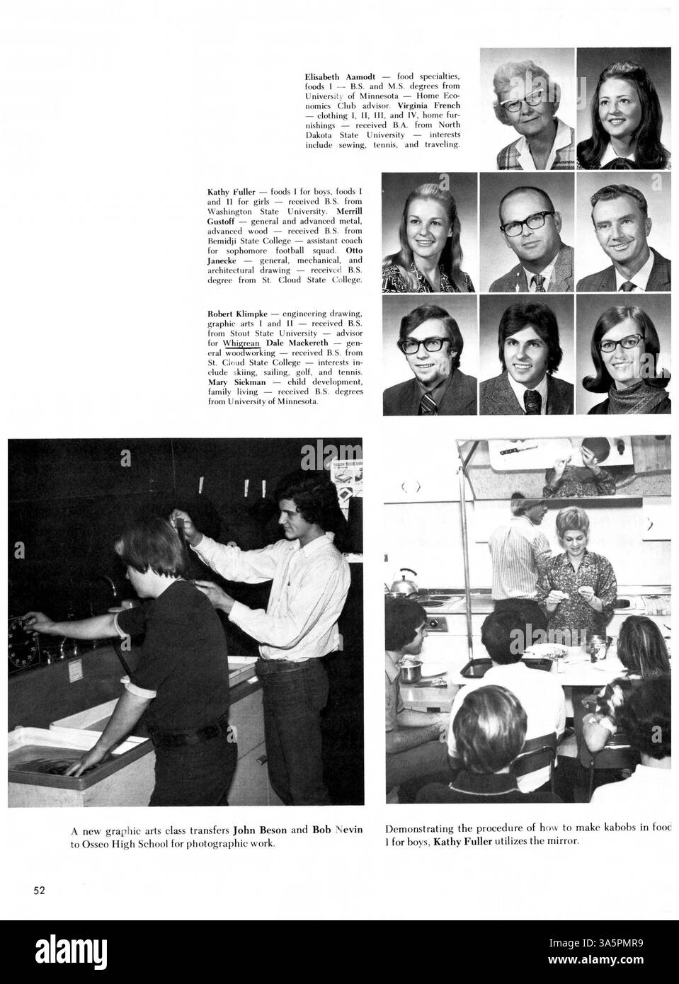 The 'Whigrean 72' yearbook from Edina High School provides a glimpse ...