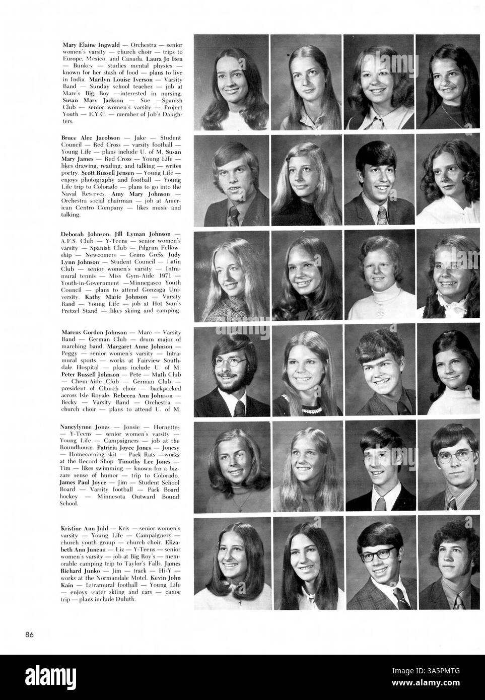 The 'Whigrean 72' yearbook features students, teachers, athletic events ...