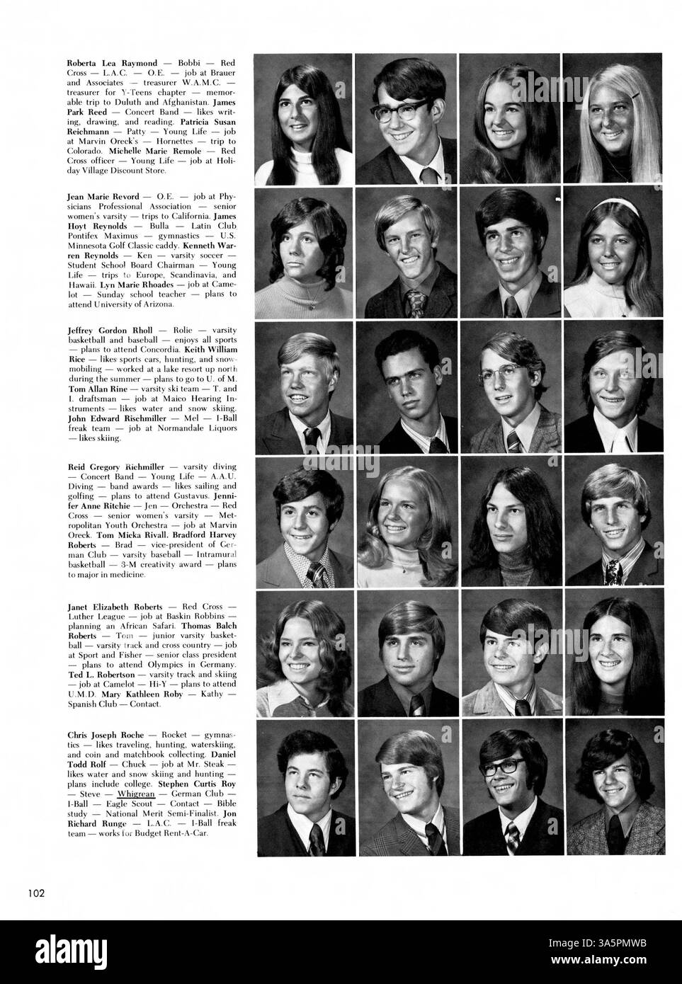 The 'Whigrean 72' yearbook highlights the achievements of Edina High ...