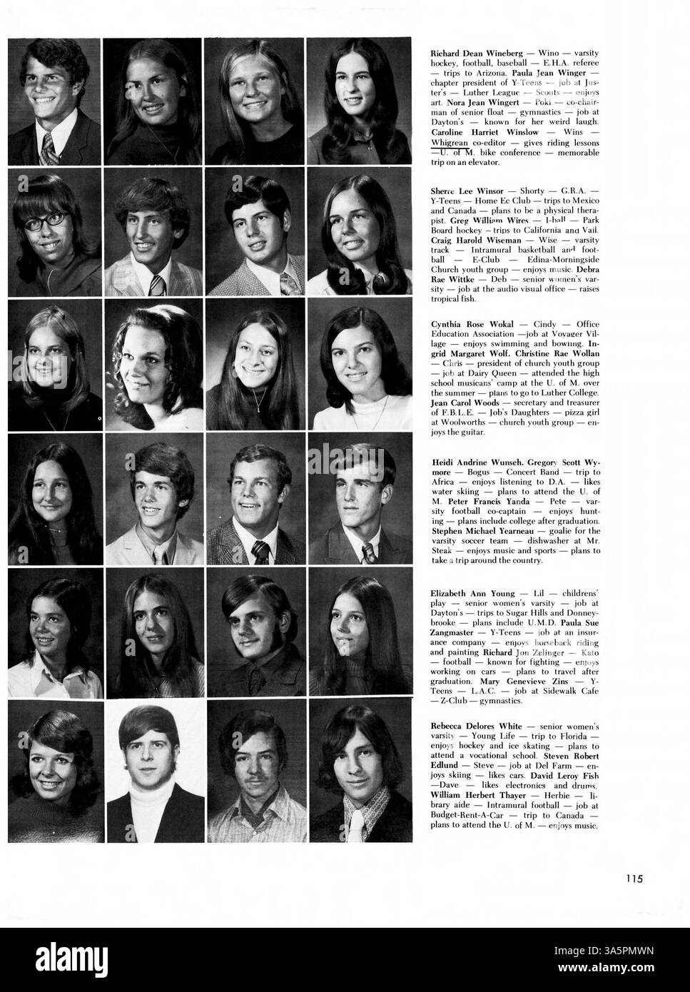 The 'Whigrean 72' yearbook captures highlights from the 1971-1972 ...