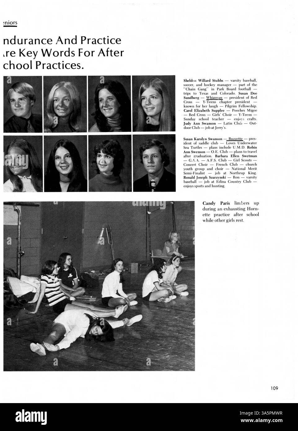 The 'Whigrean 72' yearbook from Edina High School provides an overview ...