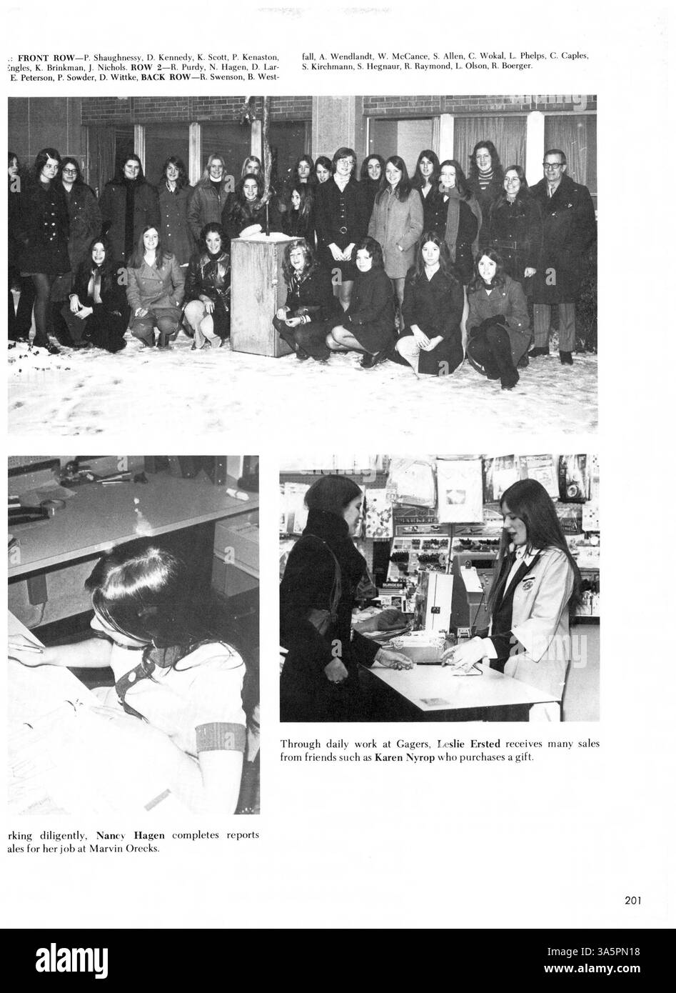 Yearbook from edina high captures the 1971 1972 school year hi-res ...