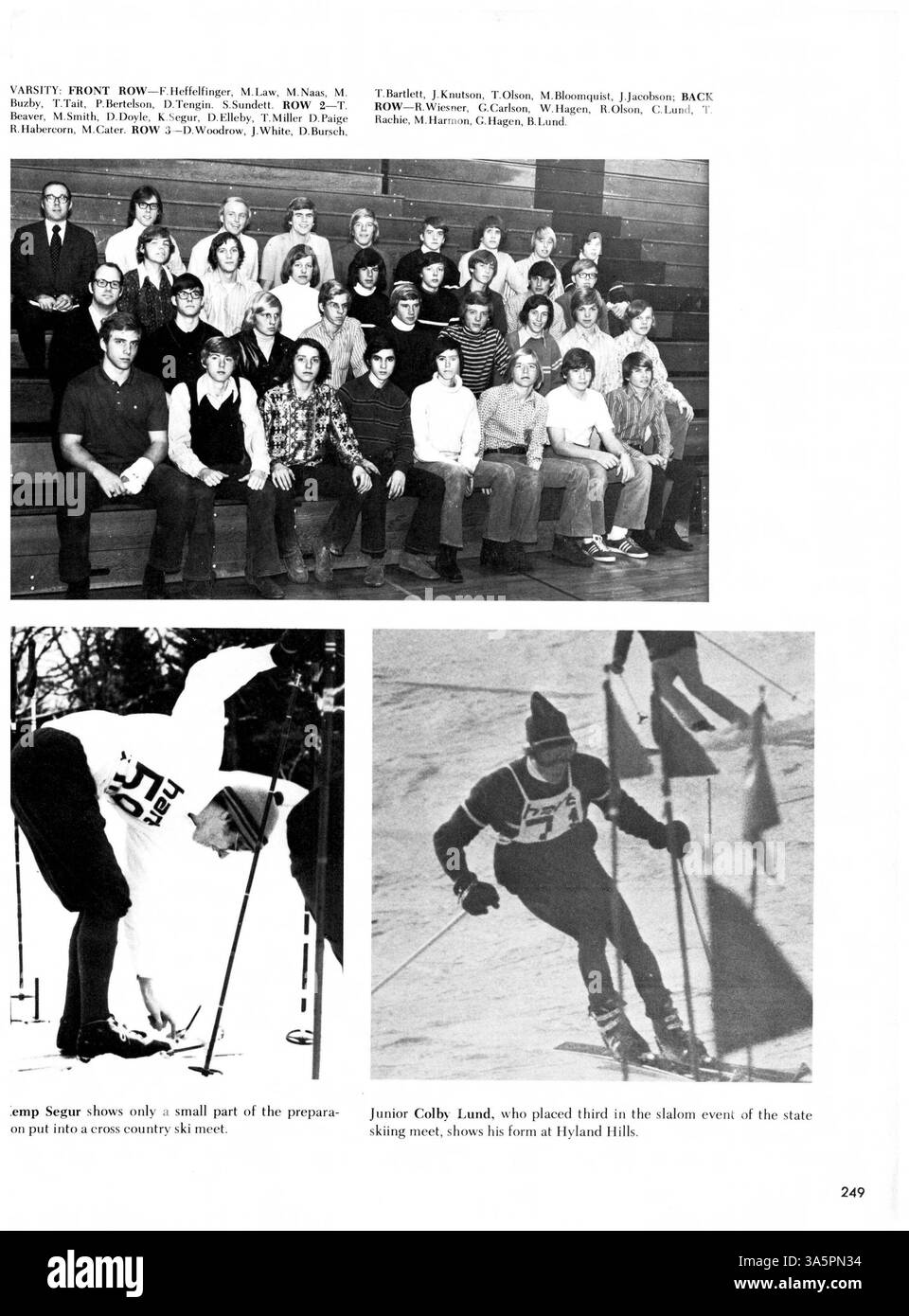 This 'Whigrean 72' yearbook features highlights from Edina High School ...