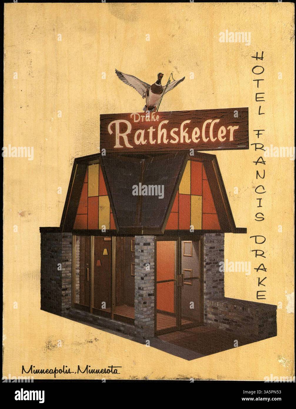 The Drake Rathskeller menu features a variety of meals, including ...