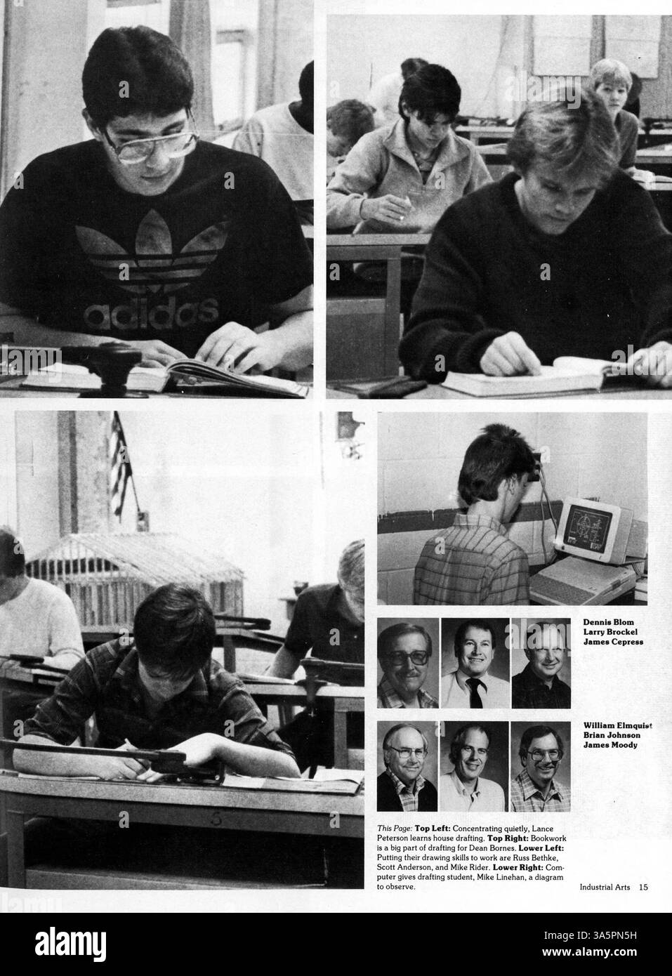 This 1986 edition of Roosevelt High School’s Sagamore yearbook captures ...