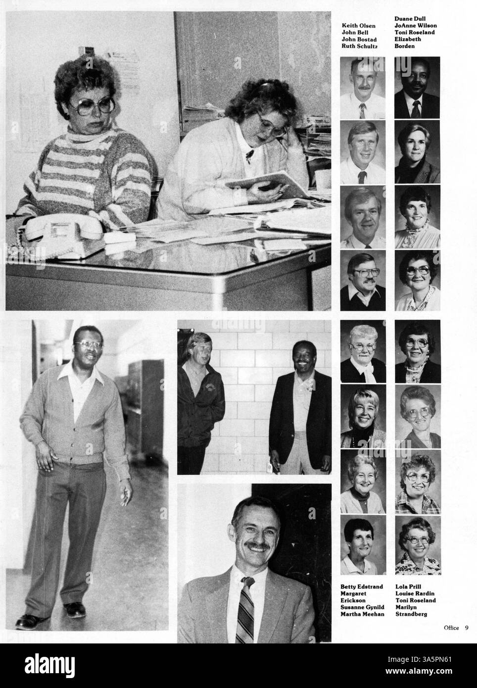 This yearbook from Roosevelt High School, the 1986 Sagamore, highlights ...