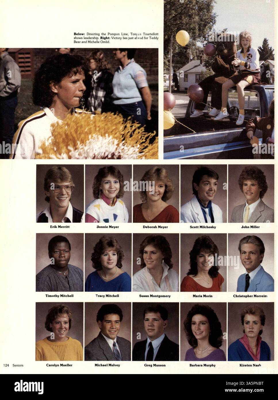 This 1986 yearbook captures roosevelt high schools students hi-res ...