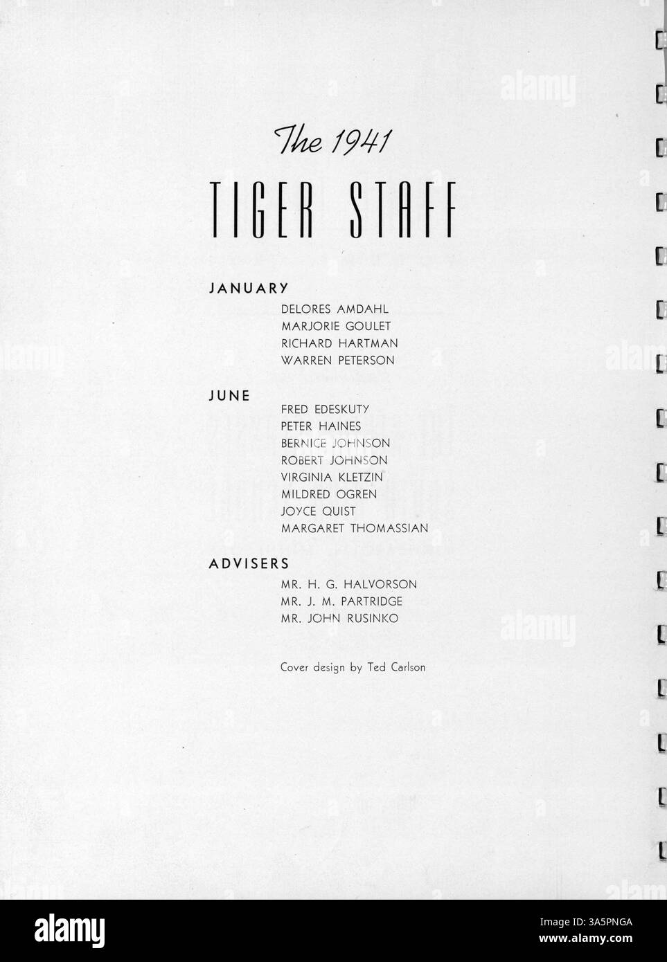 This 1941 yearbook from South High School captures the students ...