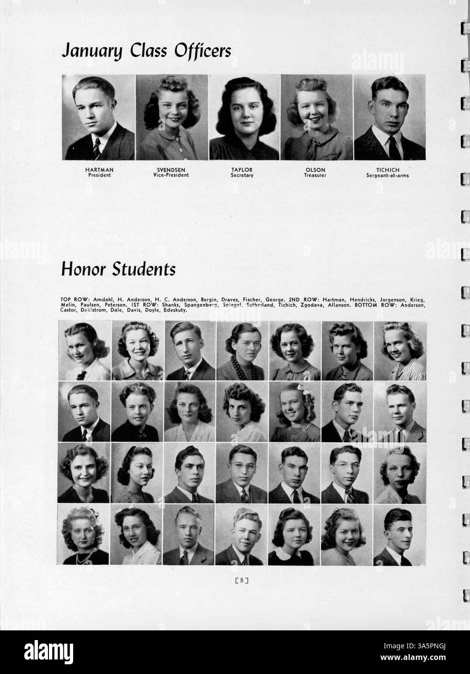 This 1941 yearbook from South High School reflects the student ...