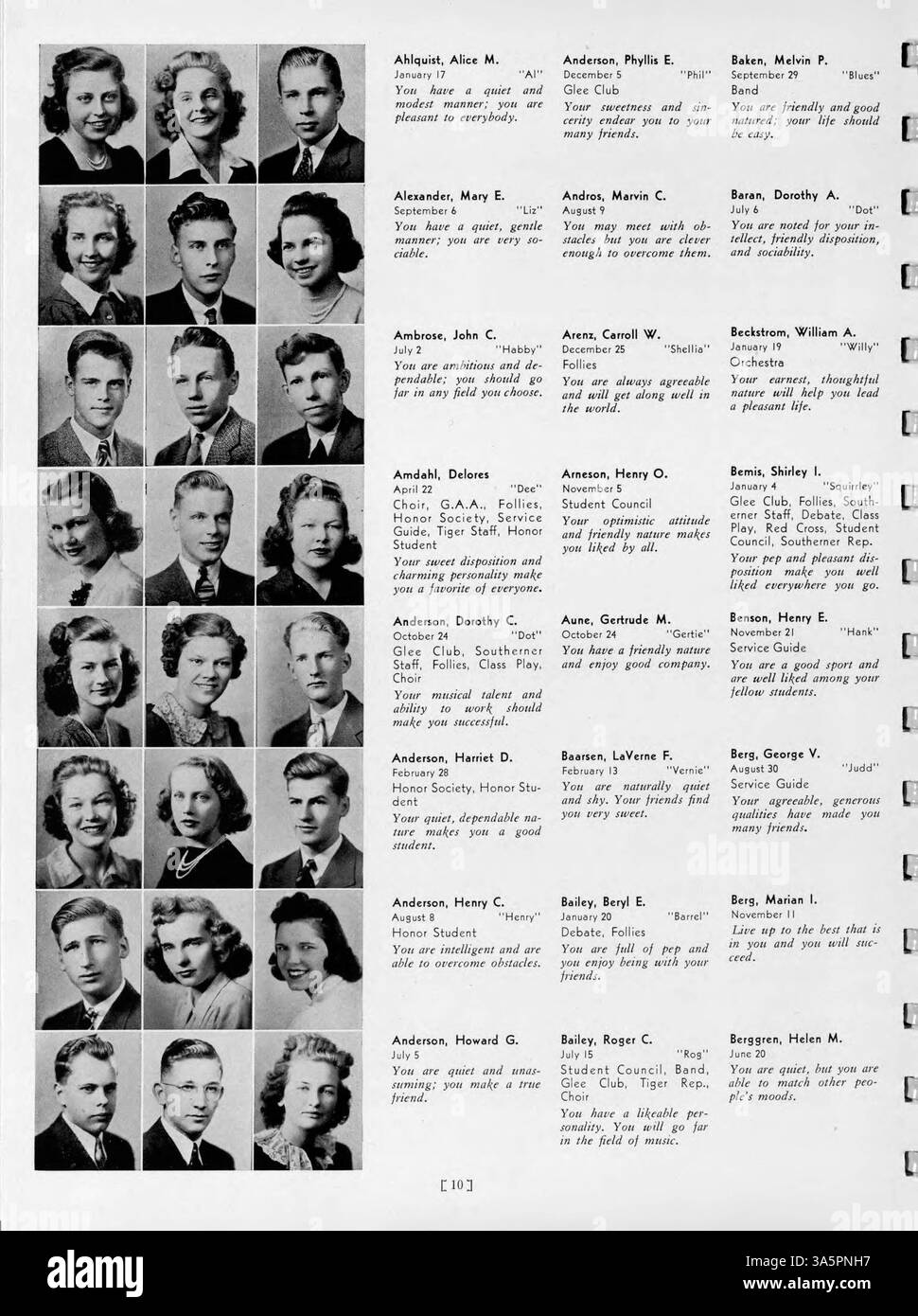 The 1941 south high school yearbook highlights the achievements Black ...