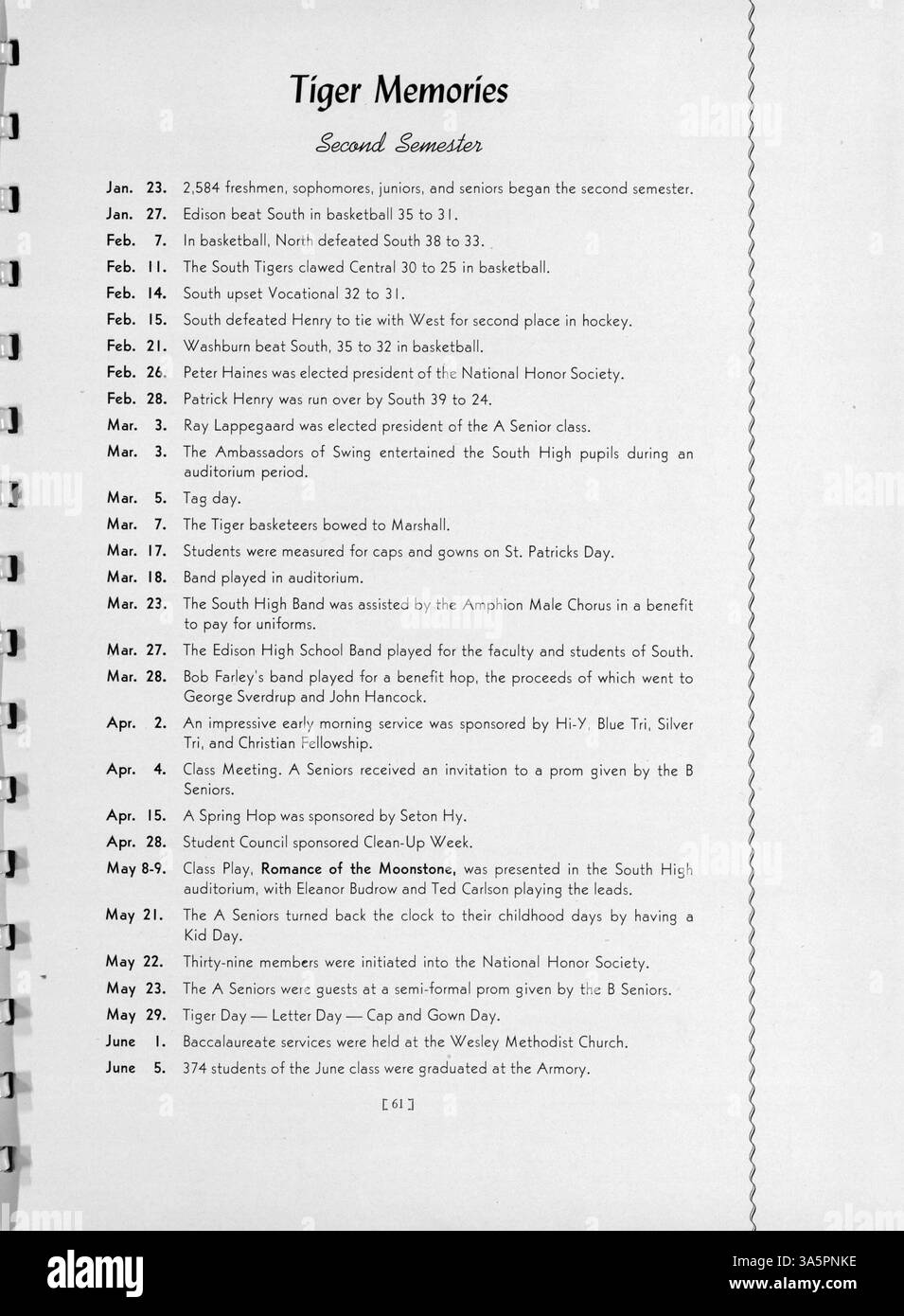This 1941 yearbook from south high school details the academic hi-res ...