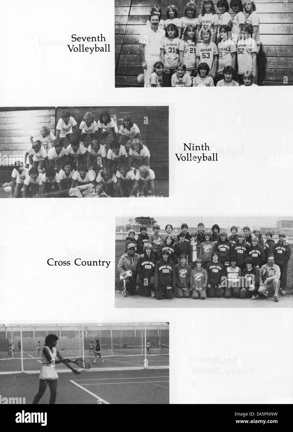 The 1984 yearbook from Hopkins North Junior High captures student ...