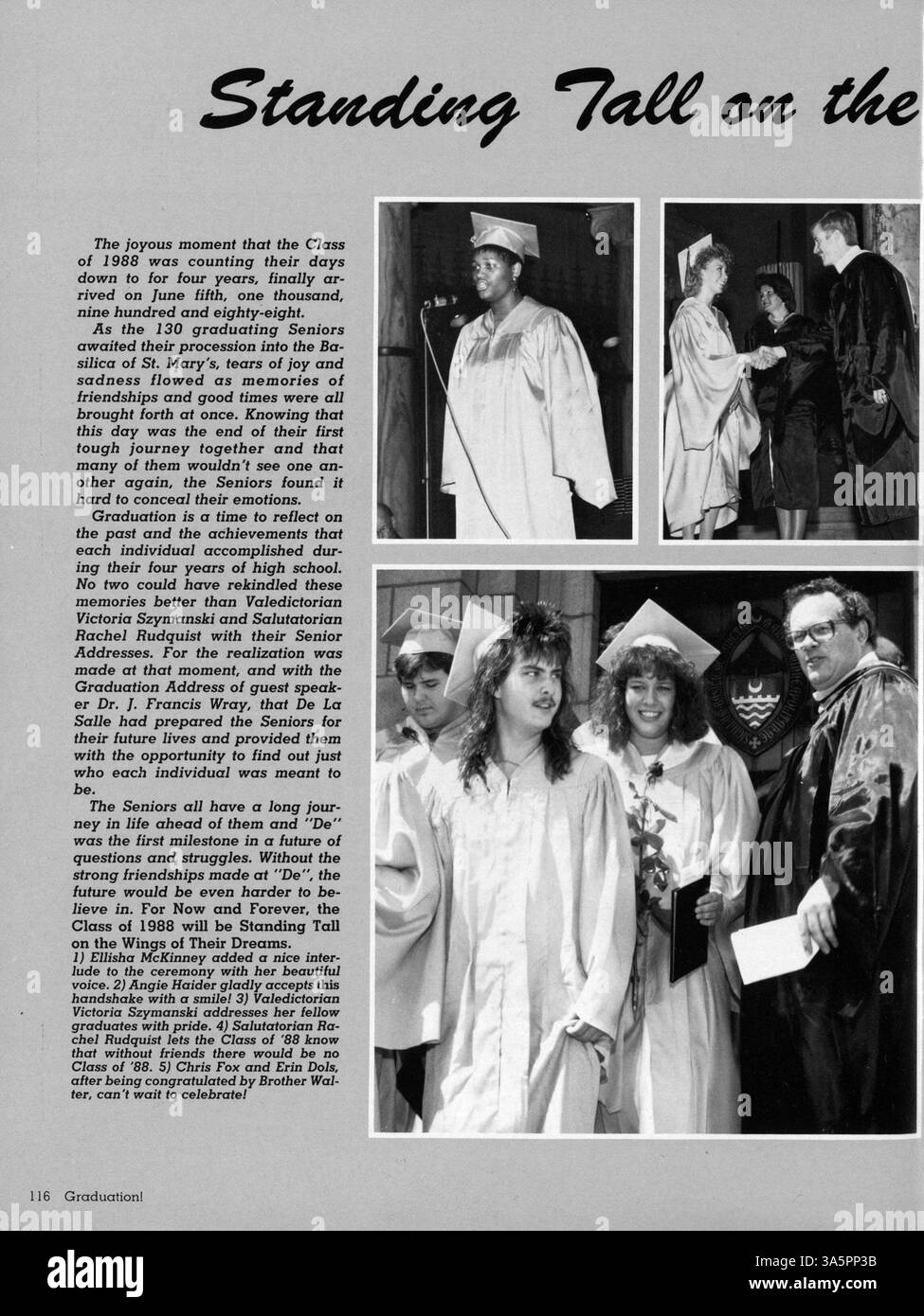 The 1988 edition of Islander Spirit yearbook from De La Salle High ...