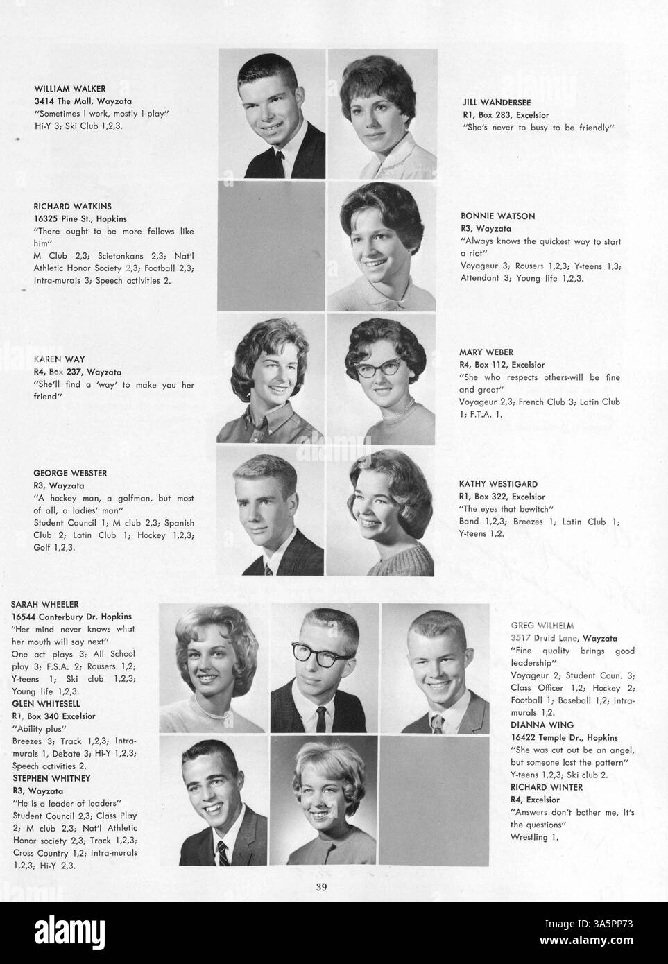 The 1962 Voyageur yearbook offers a look at Minnetonka High School’s ...