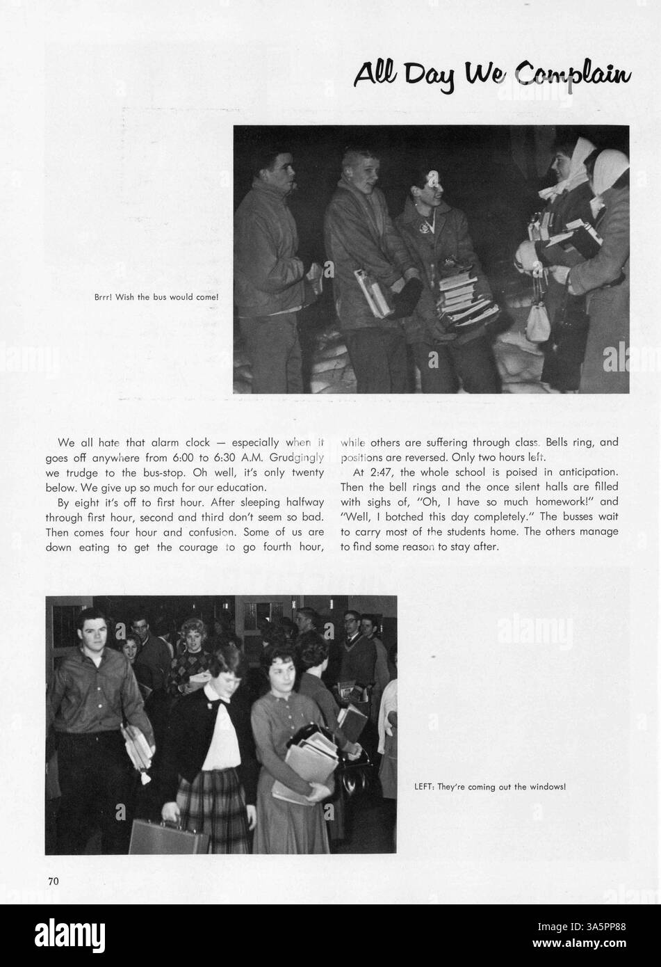 Key moments from the 1961 1962 school year hi-res stock photography and ...