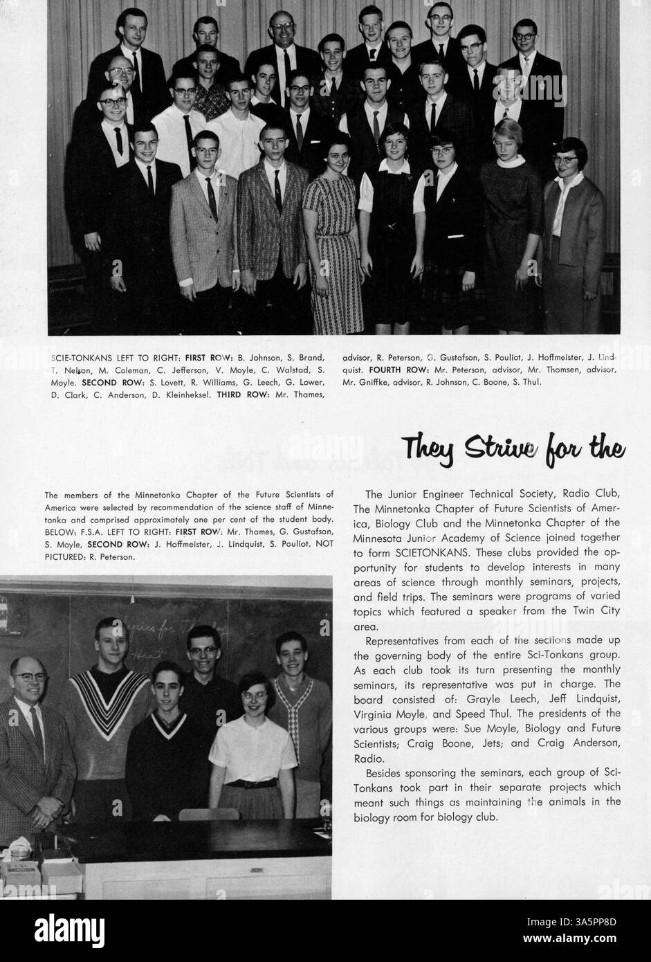Voyageur 1962 provides an overview of Minnetonka High School's 1961 ...