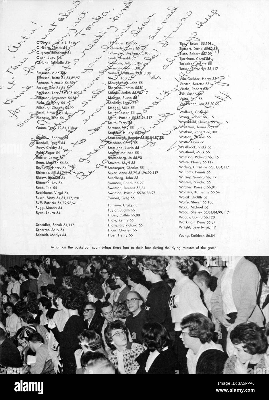 The 1962 Voyageur yearbook from Minnetonka High records the highlights ...