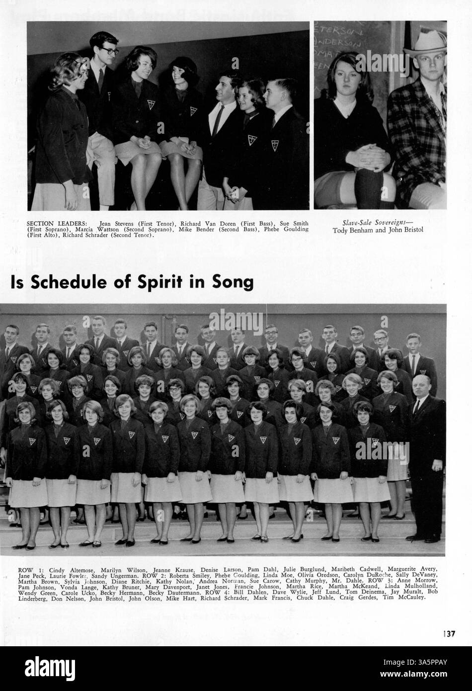 The 1964 Wagistanian yearbook highlights important moments from ...