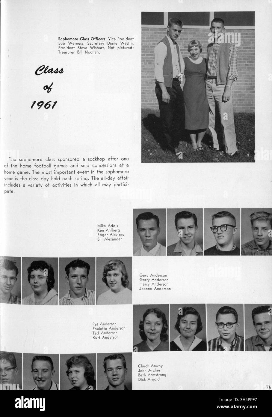 The 1959 aurean yearbook from richfield high school documents sc Black ...
