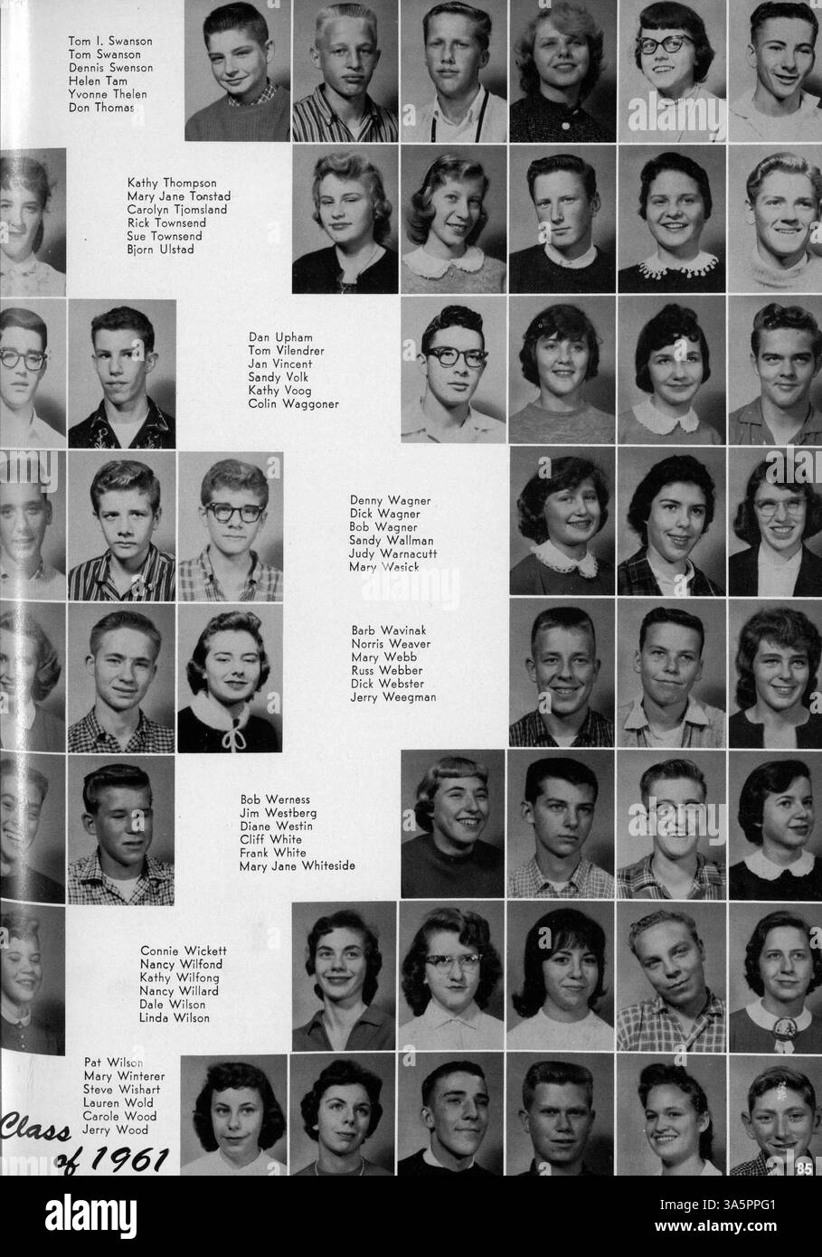The 1959 Aurean yearbook from Richfield High School features portraits ...