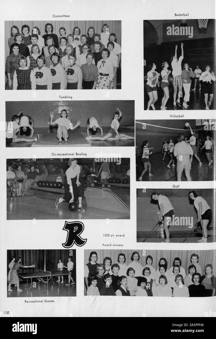 The 1959 Aurean yearbook from Richfield High School highlights various ...