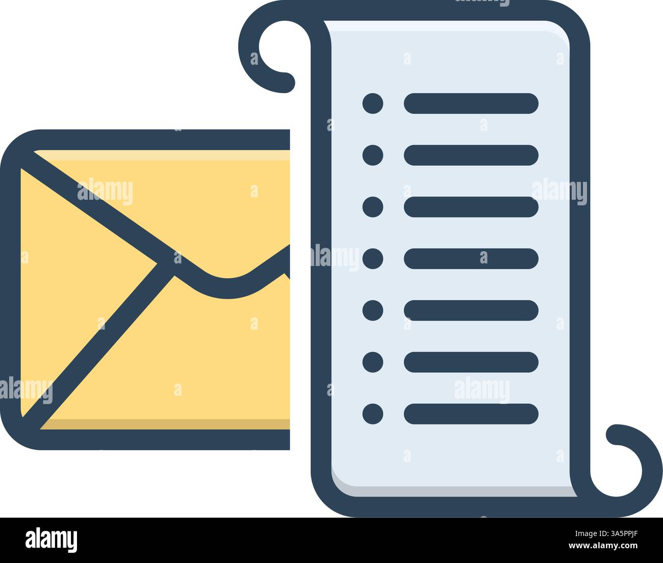 Recipient list Stock Vector Images - Alamy